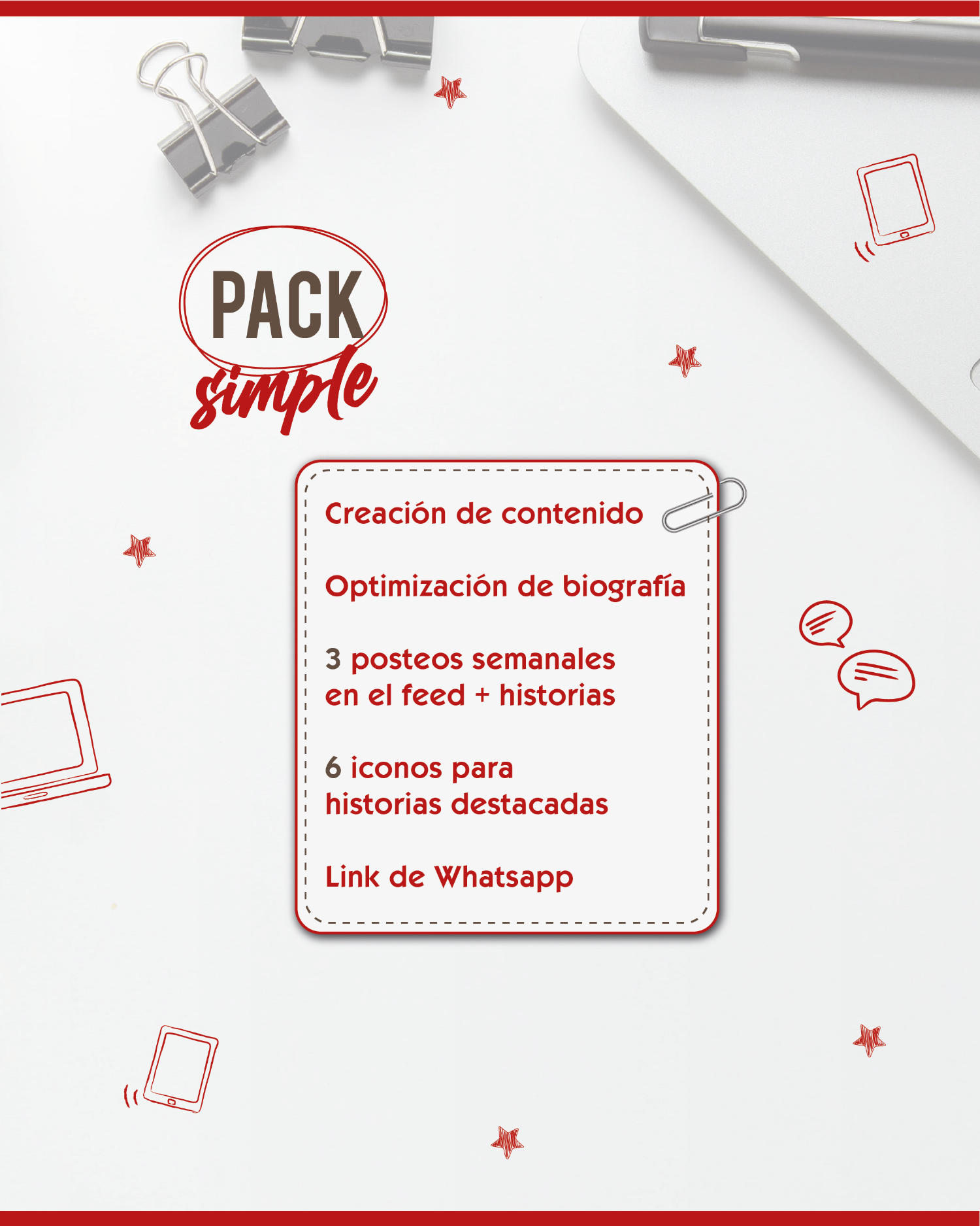 PACKS PARA REDES SOCIALES - Directorio Patagonico